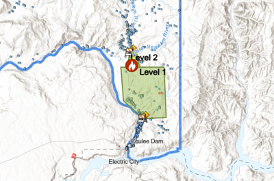 Evacuations lowered for wildfire burning near Nespelem | News | kxly.com