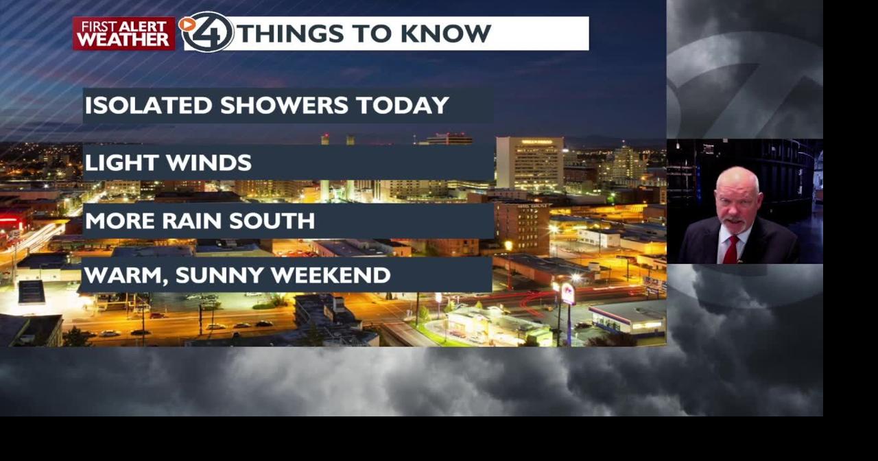 Clouds and mild to sunny and warm for the weekend - Mark | Weather ...