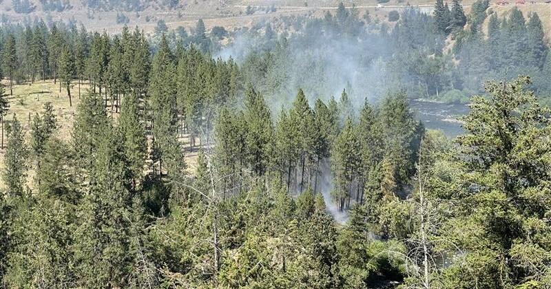 All evacuations lifted for fires near Spokane Falls Community College ...