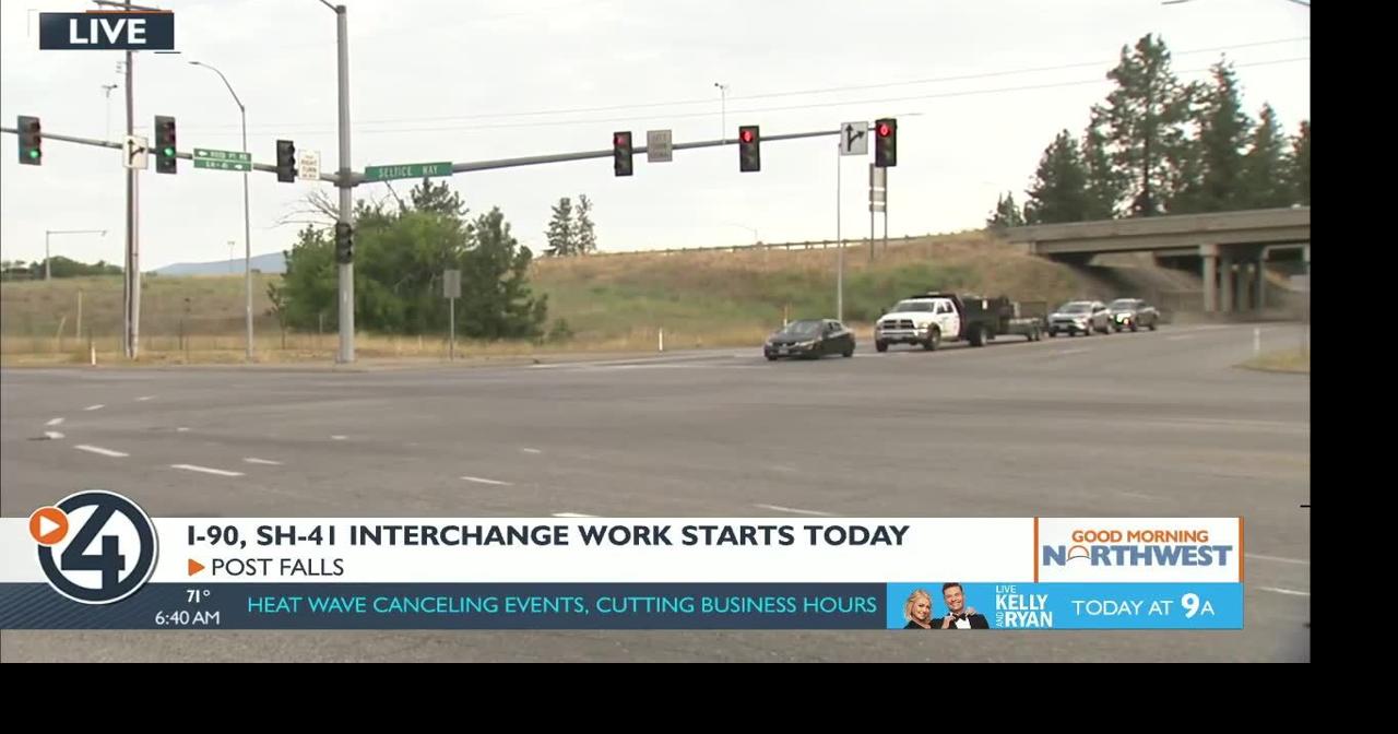 Crews putting up signage for first phase of I-90, State Highway 41 ...