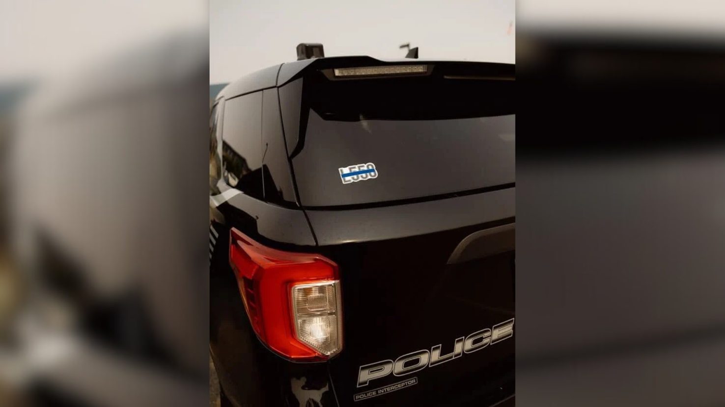Spokane area patrol cars honor fallen sergeant with memorial sticker ...