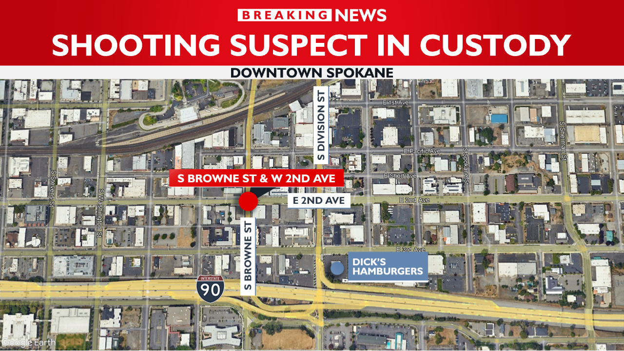 Suspect identified in downtown Spokane shooting | News | kxly.com