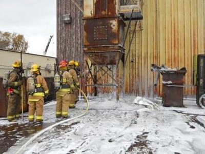Firefighters Extinguish External Hopper Fire | Local News | kxly.com