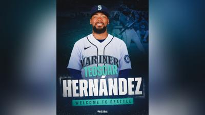 Seattle Mariners trade for All-Star outfielder Teoscar Hernandez ...
