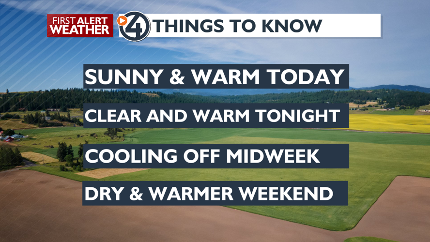 Sunny and hot for Memorial Day, gusty afternoon winds - Mark | Weather ...