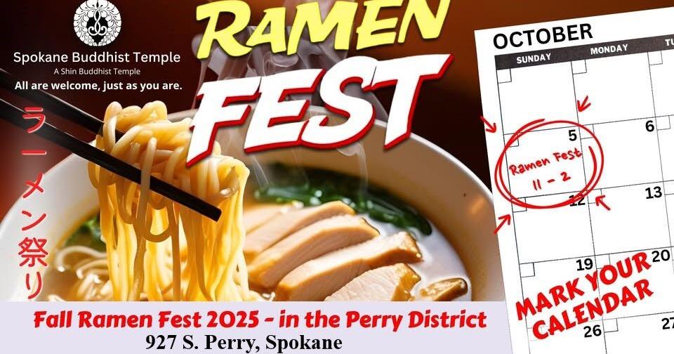 Spokane Buddhist Temple hosts Ramen Fest in Perry District | Lifestyle ...