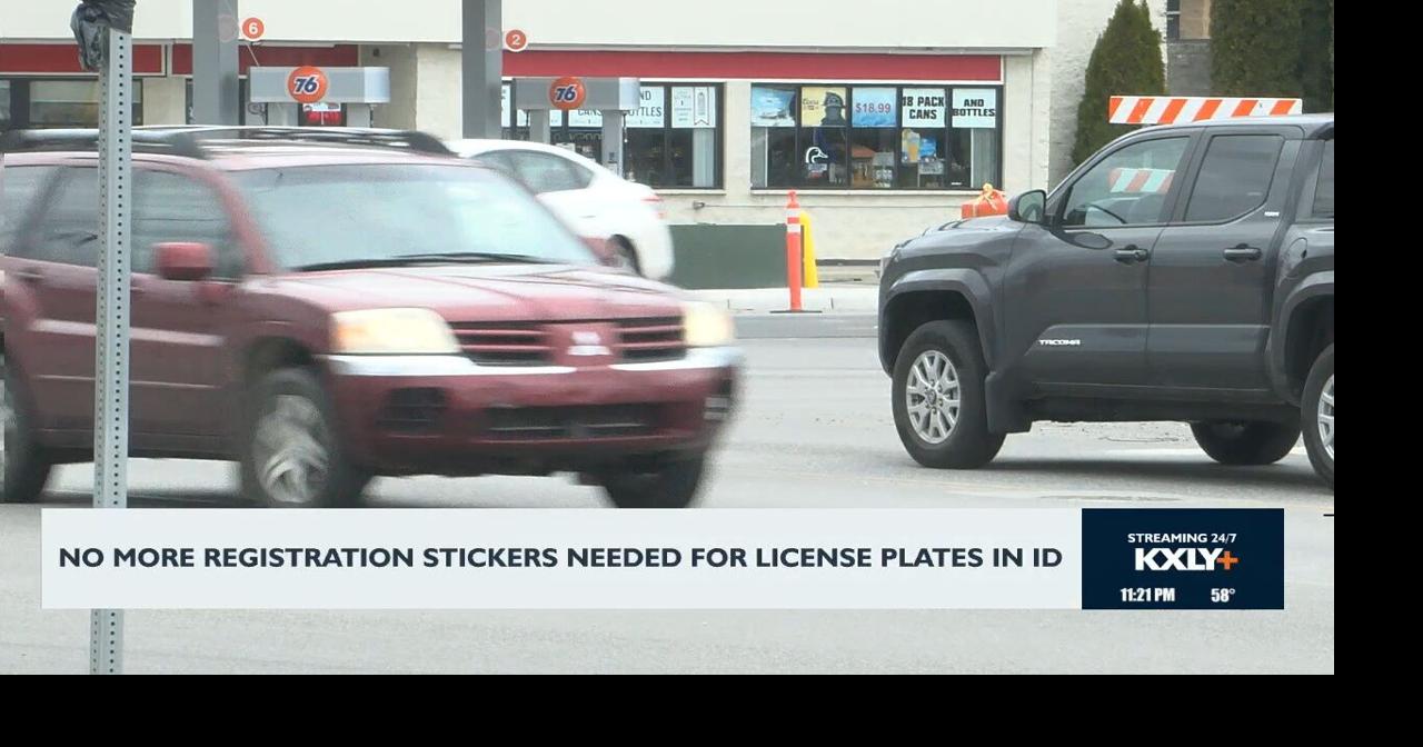 No more registration stickers needed for license plates in Idaho ...