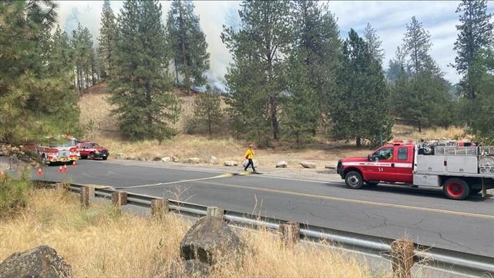 Spokane firefighters suspect arson to be the cause of the brush fires ...