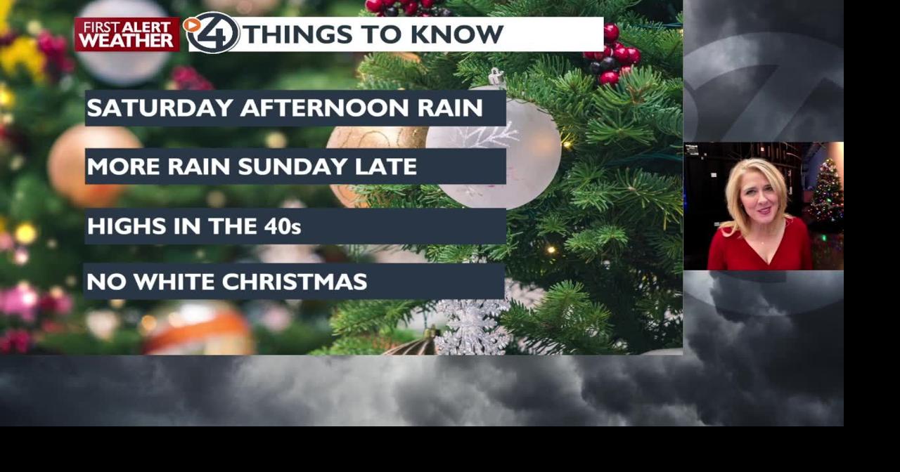 ☔Not very Christmassy! Rain on the way for a soggy weekend - Kris ...