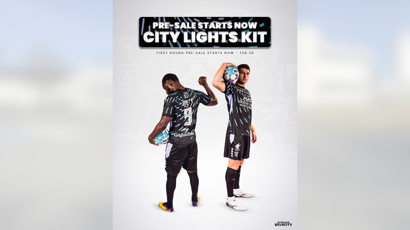 Spokane Velocity drop new 'City Lights' kit, pre-sales open now ...