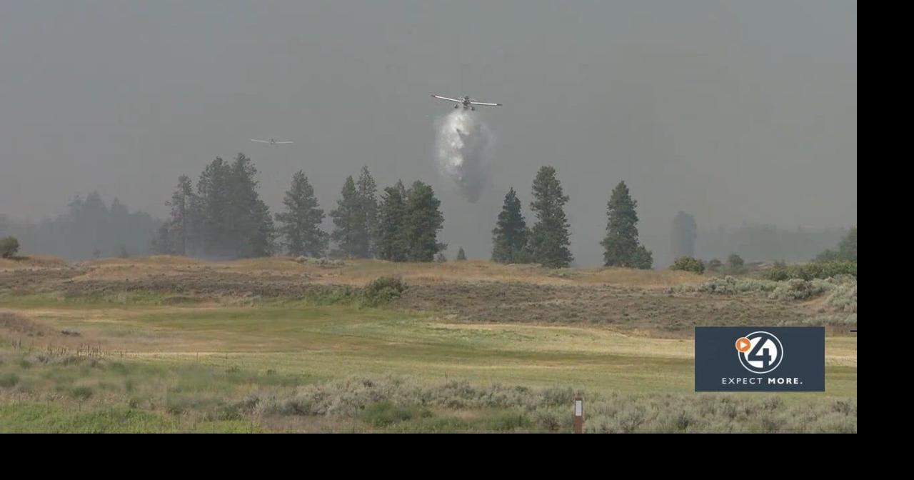FIREWATCH: Wildfire burning near I-90 in Lincoln County toward Spokane ...