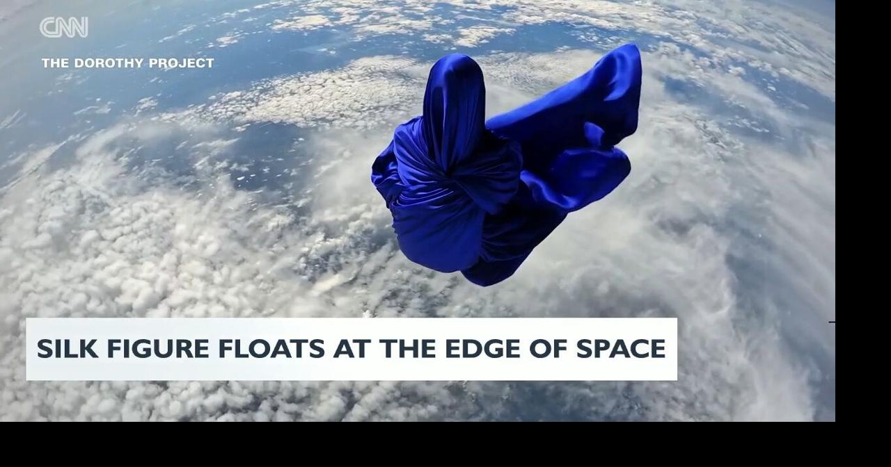 Silk figure floats at the edge of space | Video | kxly.com