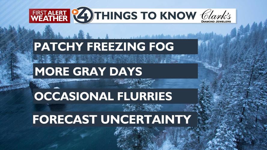 Cold, fog and flurries in the forecast – Kris | Forecast | kxly.com
