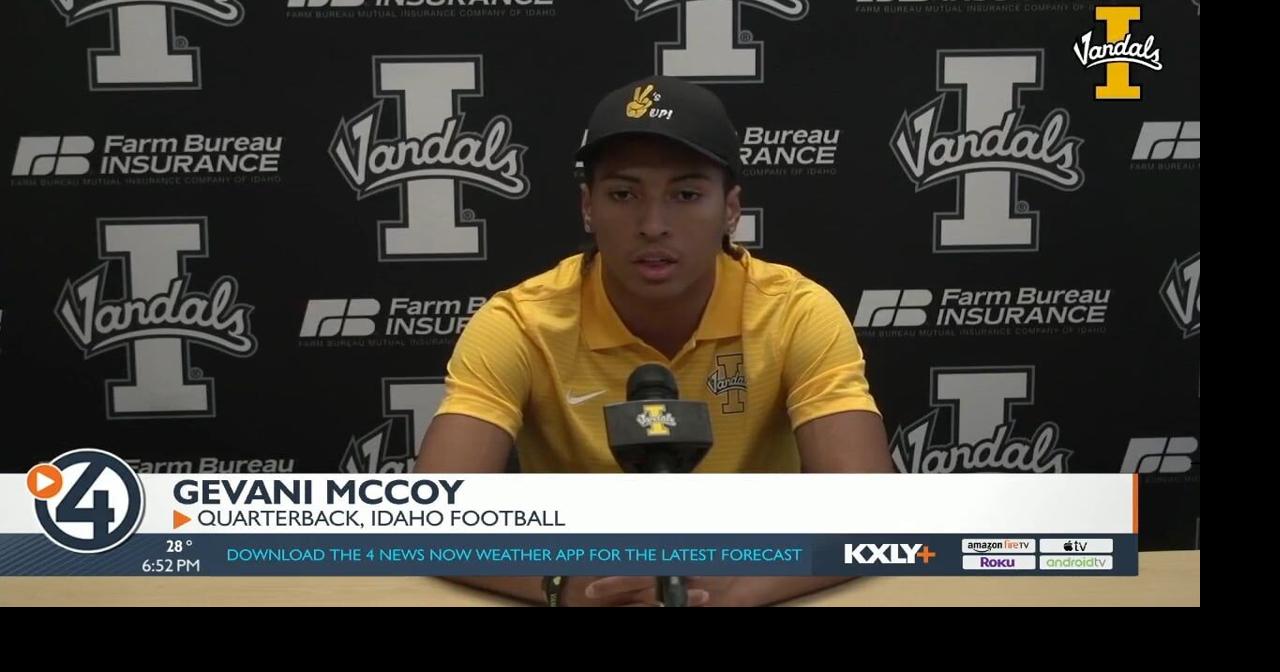 Idaho quarterback Gevani McCoy wins Jerry Rice Award | Idaho Vandals ...