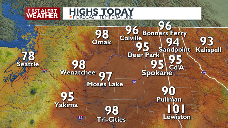 A sunny day with a chance of meteor showers – Mark | Forecast | kxly.com
