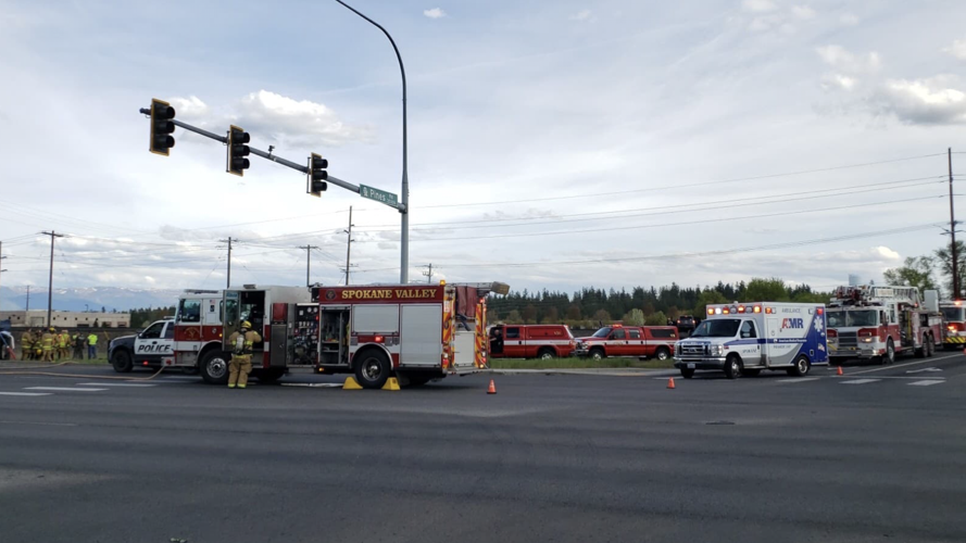Driver involved in Spokane Valley crash in custody, suspected of DUI ...