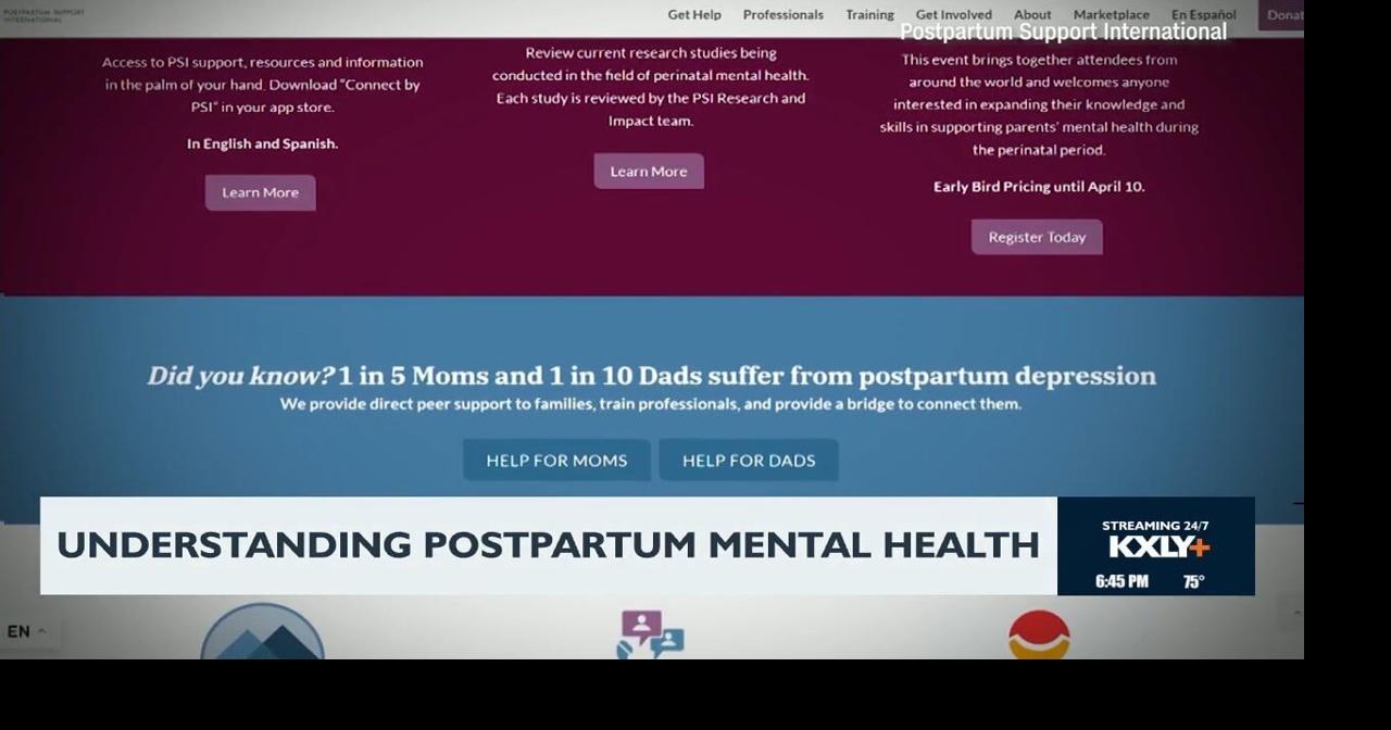 Understanding postpartum mental health | Video | kxly.com