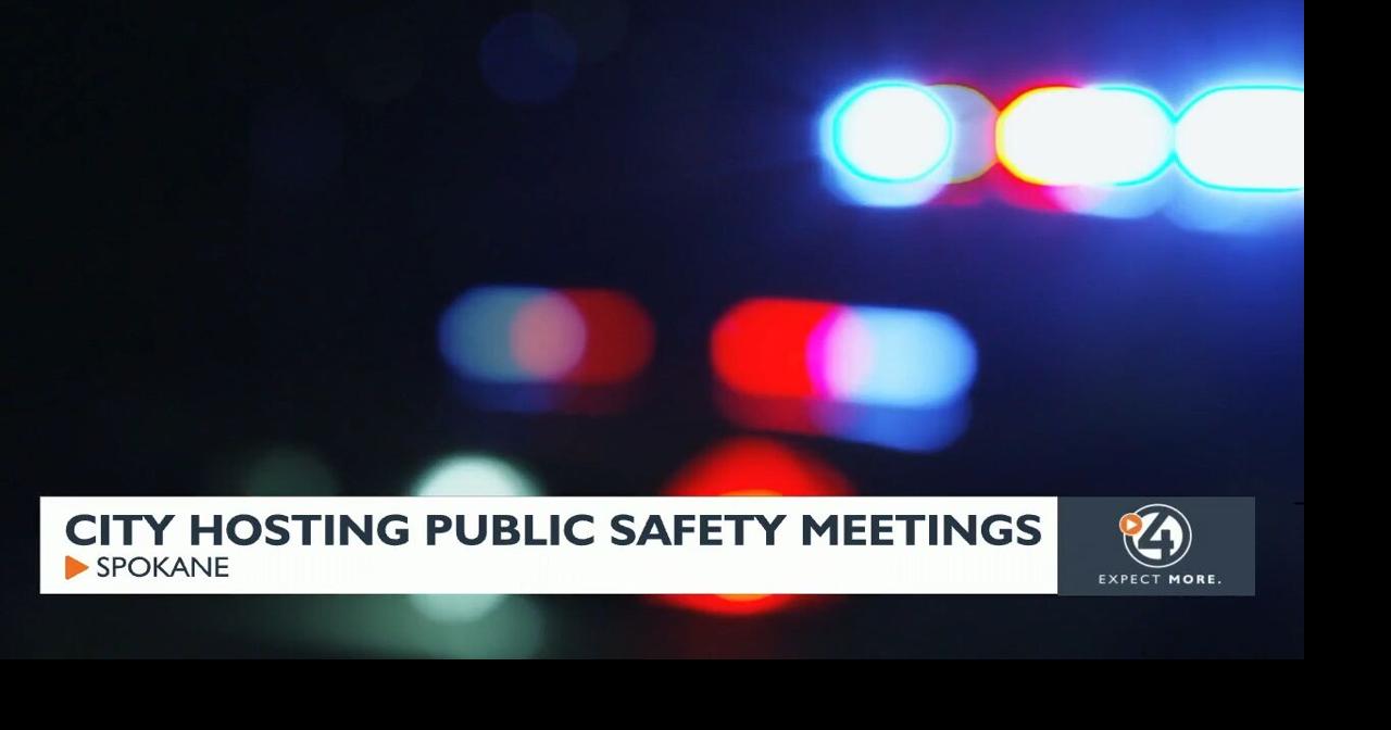 Spokane community public safety meetings | Video | kxly.com