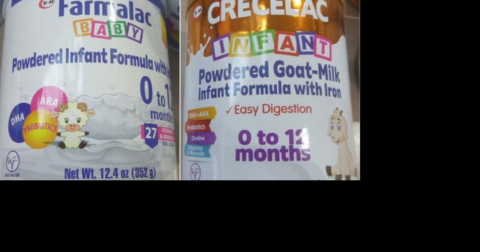 FDA issues warning about baby formula that may be contaminated with ...