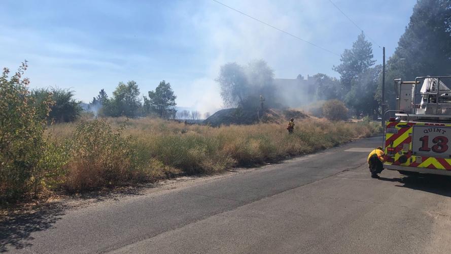 Fire crews gain control of brush fire near Division St | Firewatch ...