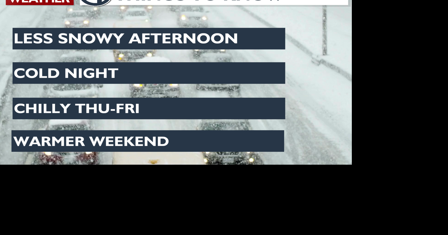 Temperatures turning cold with more spotty snow 🥶 ️ | Local News | kxly.com