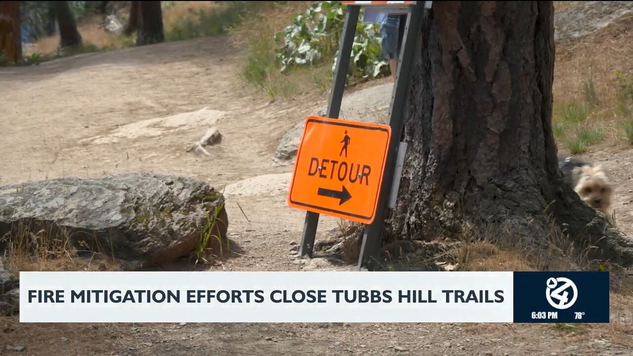 Tubbs Hill trails close for fire mitigation work in Coeur d'Alene ...