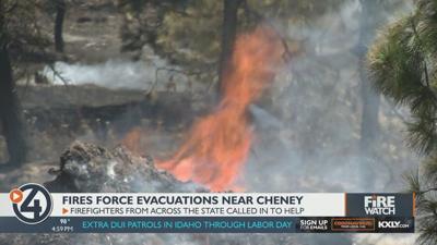 Firefighters make progress on fires burning near Cheney | Firewatch ...