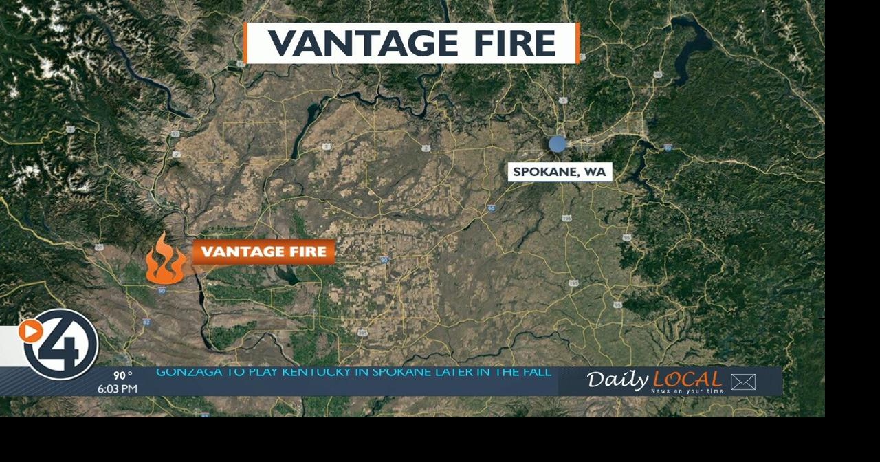 1 cabin, 3 outbuildings burned in Vantage Highway Fire | Firewatch ...