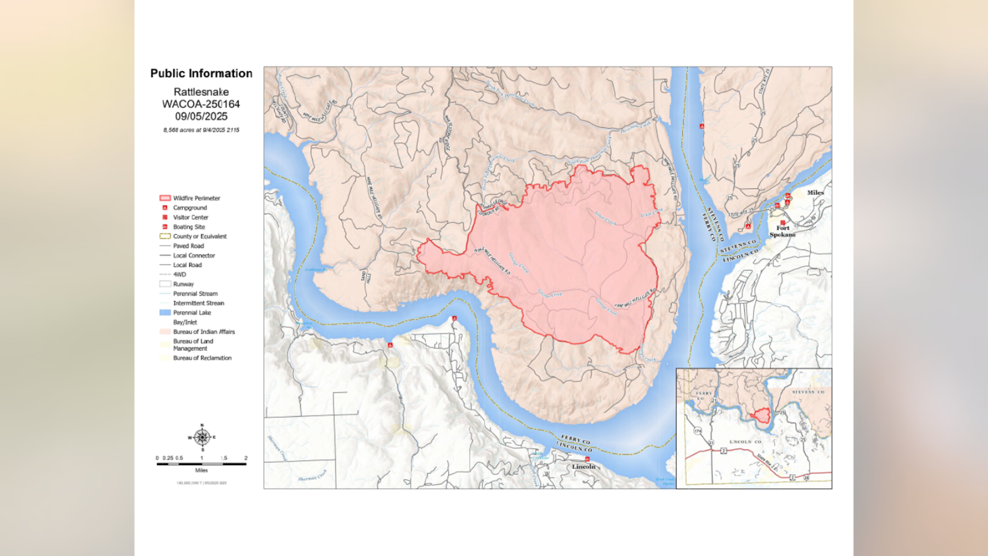 Rattlesnake Fire continues to grow on Colville Reservation | News ...