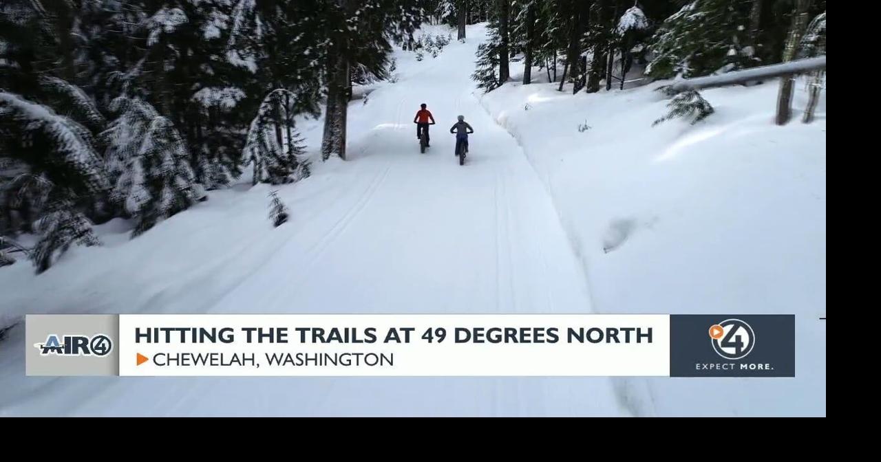Air 4 Adventure: Perfect snowshoeing weather at 49 Degrees North ...