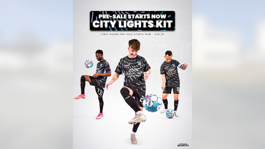 Spokane Velocity drop new 'City Lights' kit, pre-sales open now ...