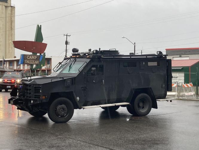 Spokane law enforcement raid Hells Angels Clubhouse on East Sprague ...