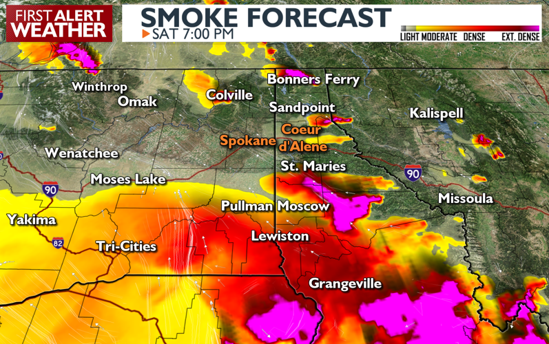 A smoky September weekend in the Inland Northwest | Forecast | kxly.com