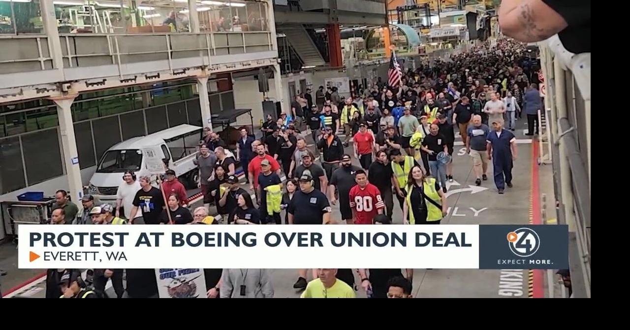 Protest over Boeing deal | Video | kxly.com