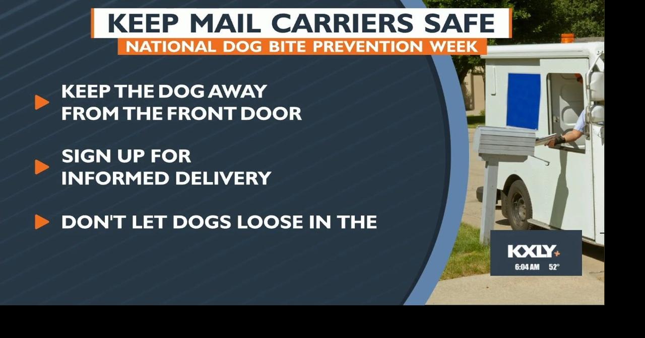 National Dog Bite prevention week, Keep mail carriers safe | Video ...