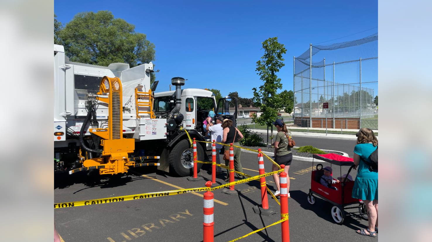 Explore vehicles up close at Touch-a-Truck event in Hillyard library ...