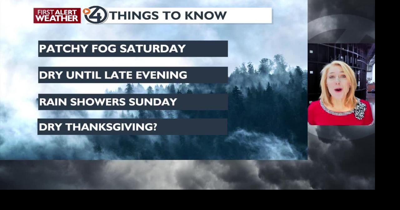 ⛅ Take advantage of a dry Saturday before the rain returns - Kris ...