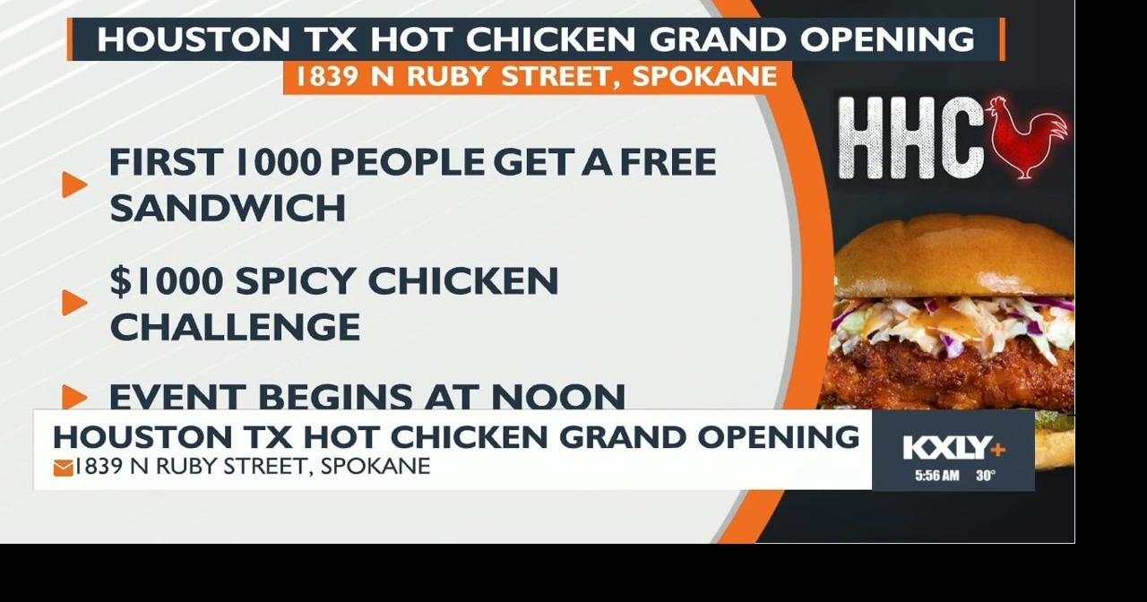 Houston TX Hot Chicken Grand Opening | Video | kxly.com