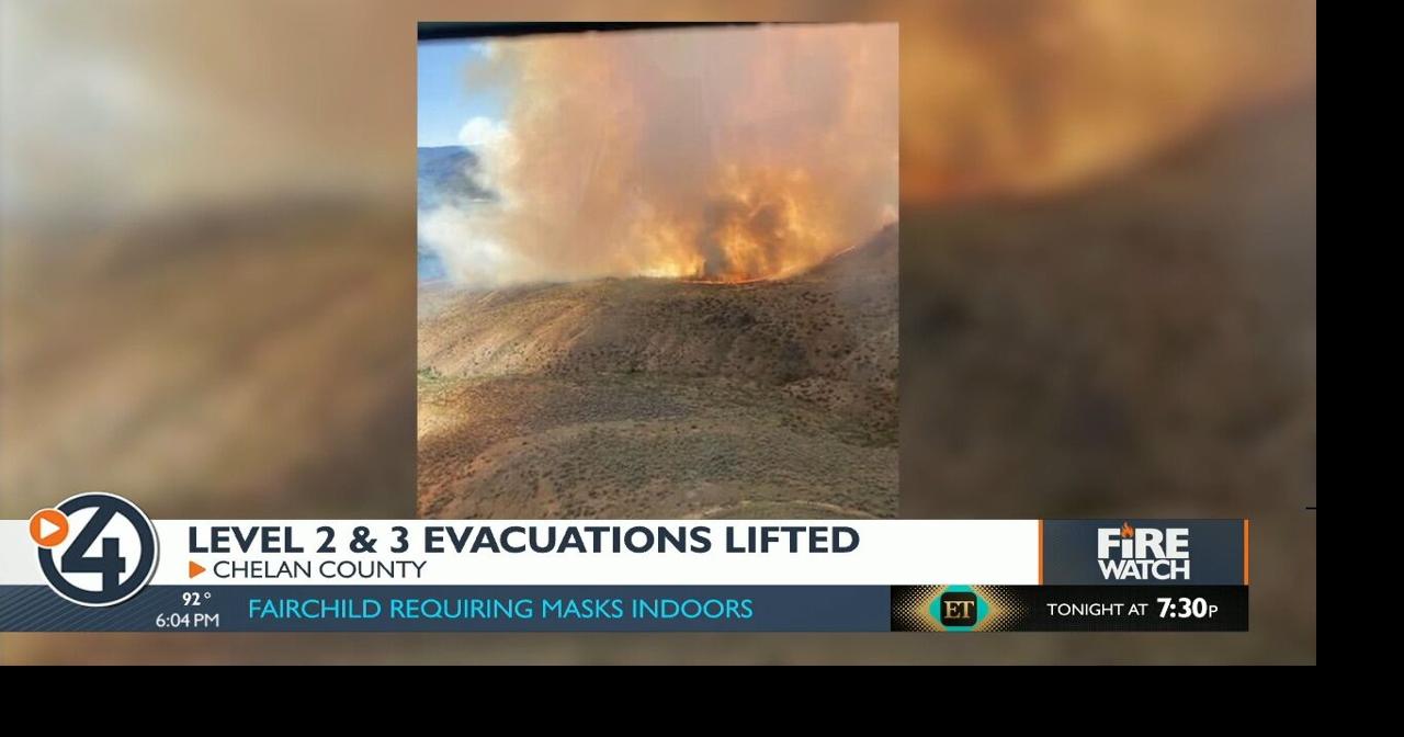 Wildfire in southwest Chelan 100% contained | Firewatch | kxly.com