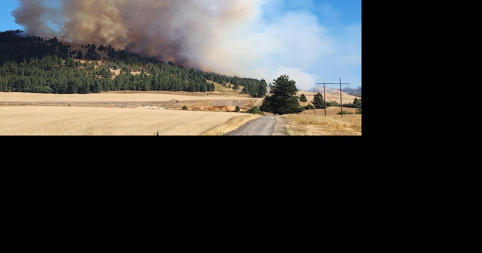All evacuations lifted for 150-acre County Line fire in Kootenai County ...