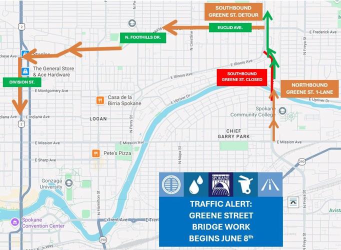 Major traffic disruptions coming next week to Spokane | News | kxly.com