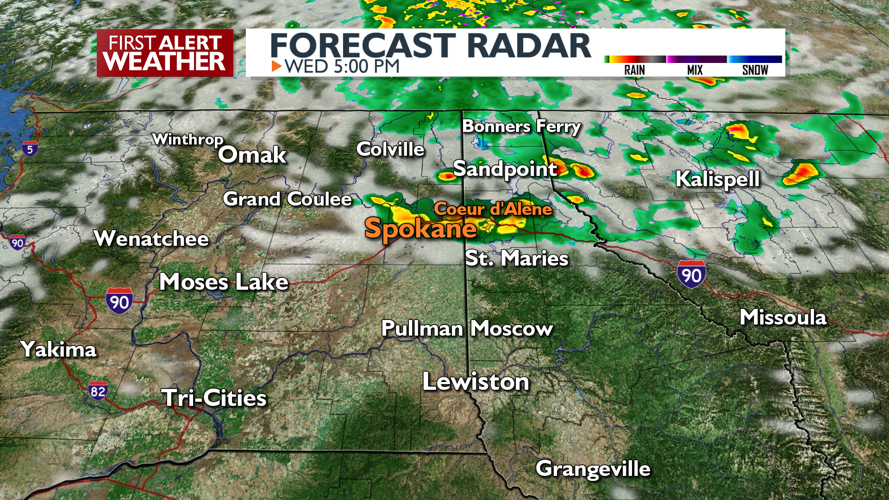 Breezy and cooler today, showers around dinner time - Mark | Weather ...