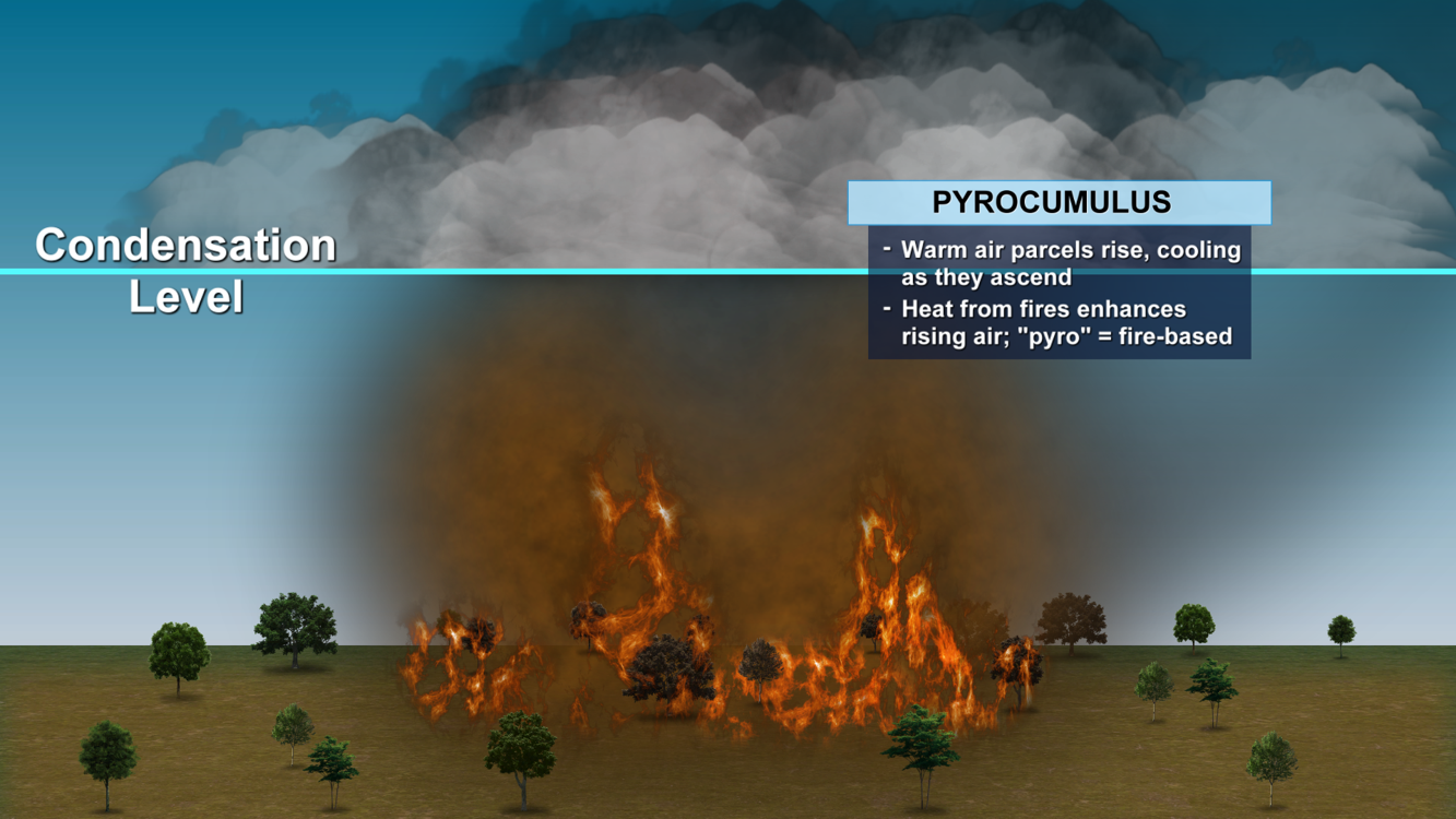 Washington wildfire creates towering "pyrocumulus" clouds over the ...