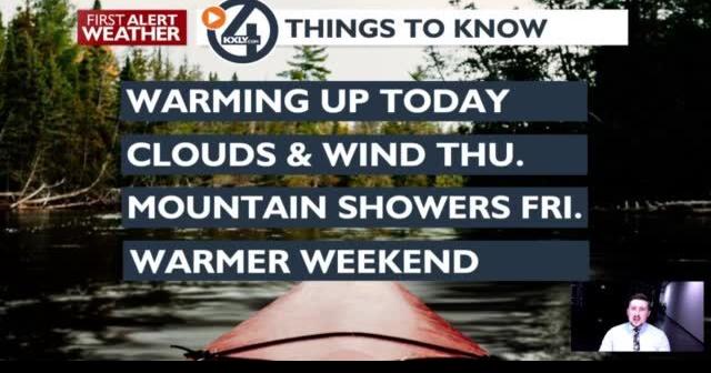 Warm and sunny today before some changes – Matt | Forecast | kxly.com