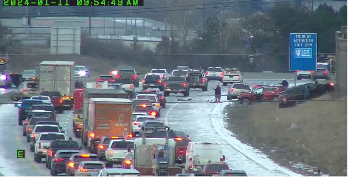 Several vehicles involved in Spokane Valley crash as cold, snow move in ...