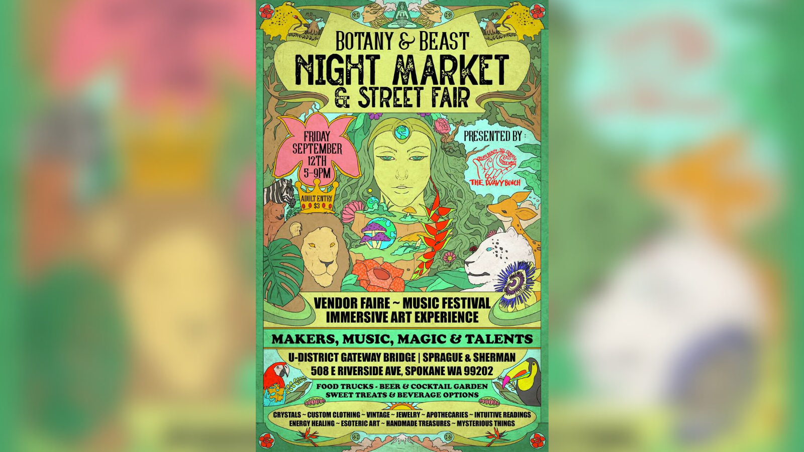 Join the Botany and Beast Night Market in Spokane this Friday | 92.9 ...