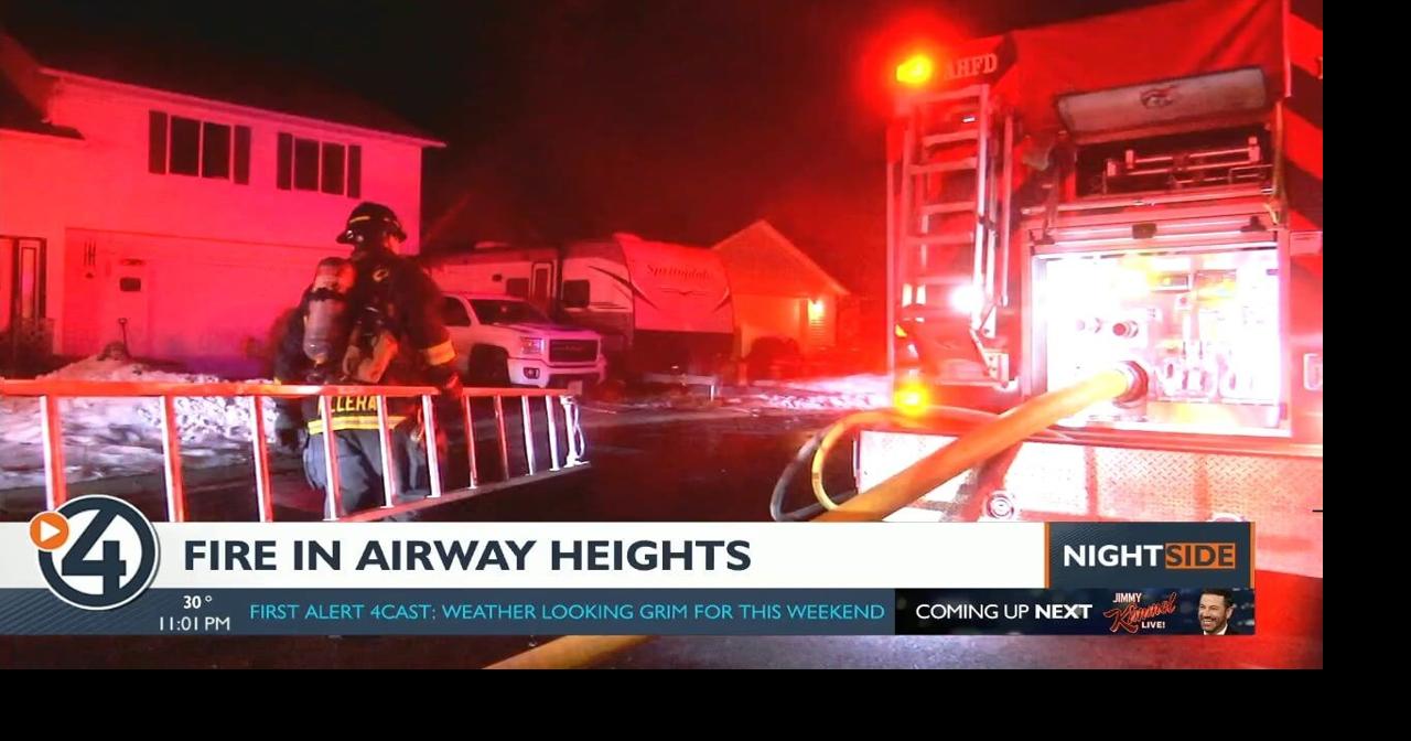 Airway Heights Fire quickly puts out garage fire | News | kxly.com