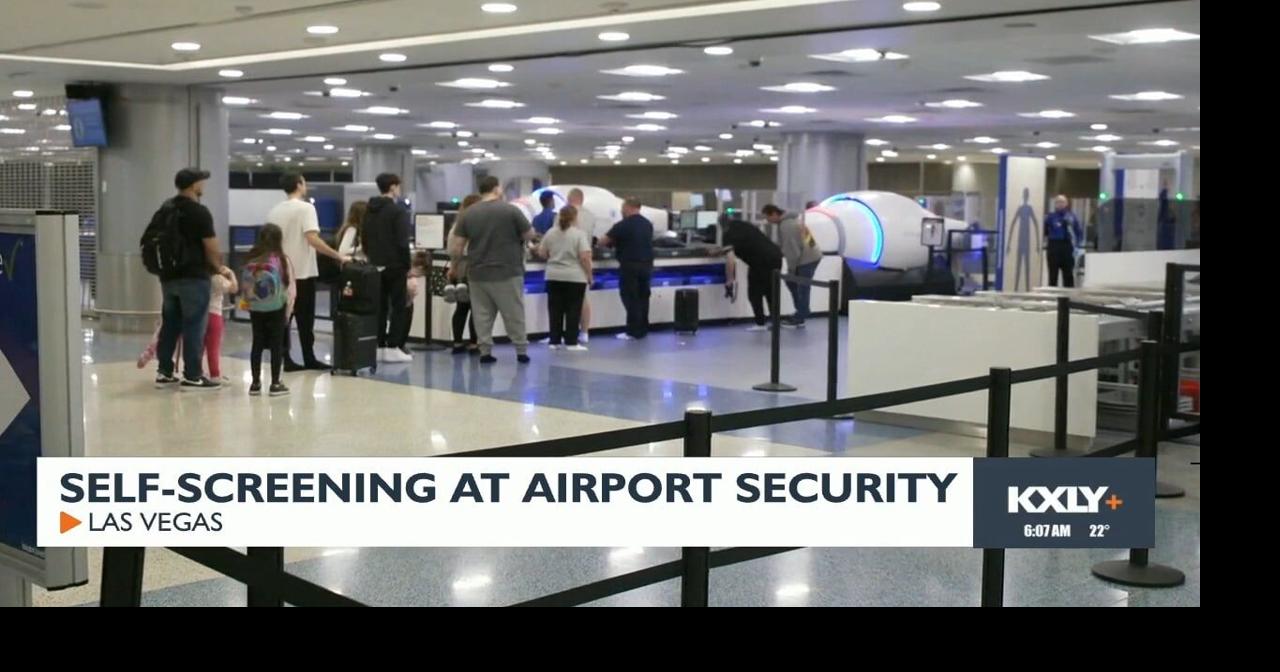 Self-screening at airport security | Video | kxly.com