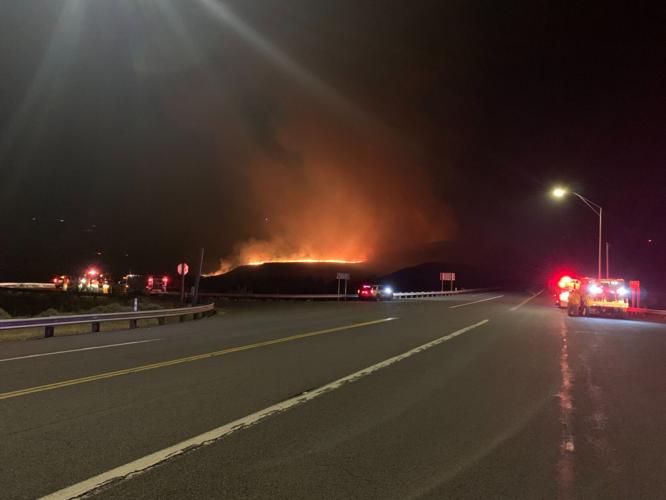 Evacuations lifted for people living near Central Ferry fire ...