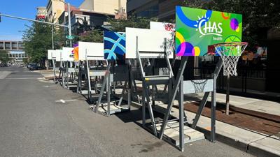 Hoopfest setup in downtown Spokane has officially started | News | kxly.com